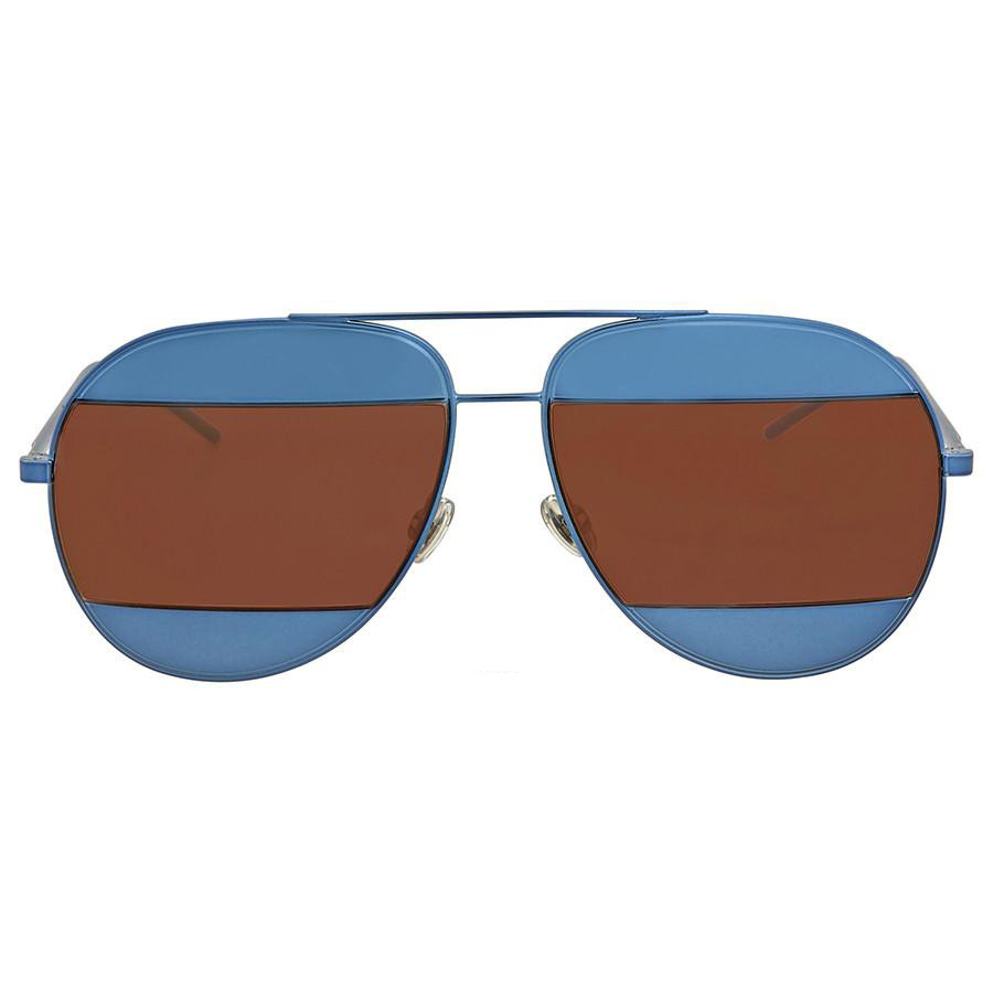 Kính Mát Dior Blue, Brown Mirror Aviator Sunglasses