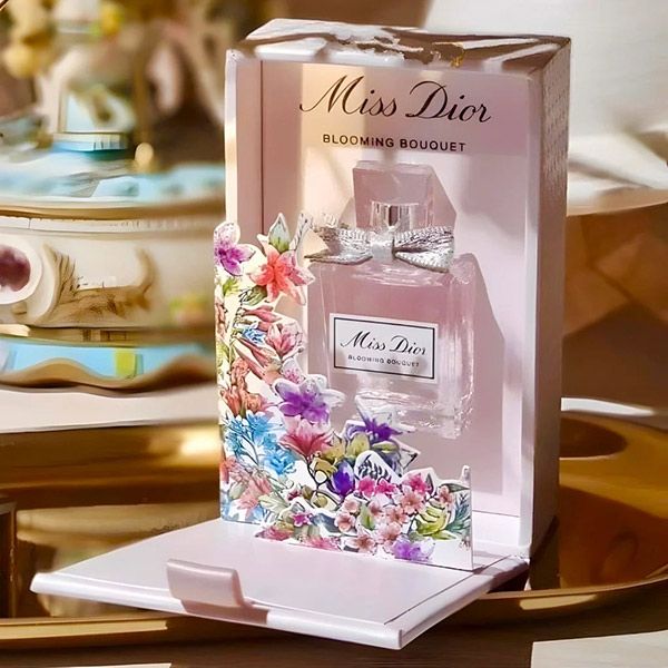 Nước Hoa Nữ Dior Miss Dior Blooming Bouquet EDT Miniature 5ml (2023) - Hộp Hoa
