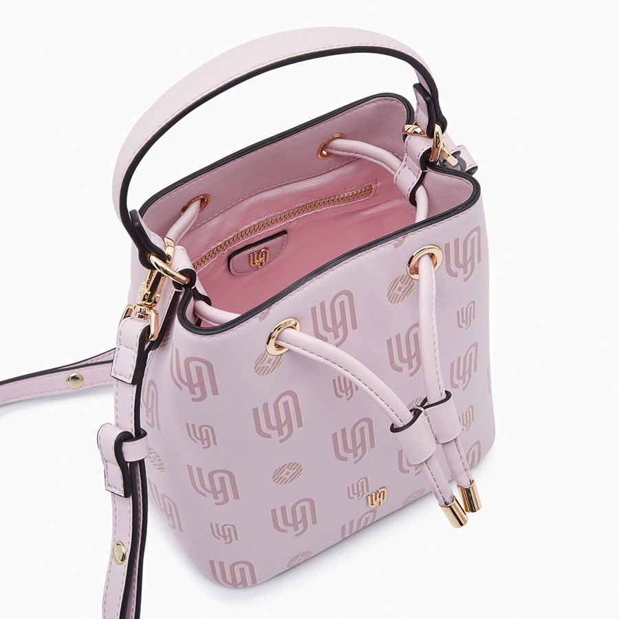 Túi Đeo Chéo Nữ Lyn Infinite Messi S Bucket Bags LL23MBF262 Pink Màu Hồng
