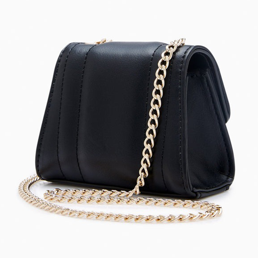 Túi Đeo Chéo Nữ Lyn Lisha Mini Belt Bags LL23FBF109 Màu Đen