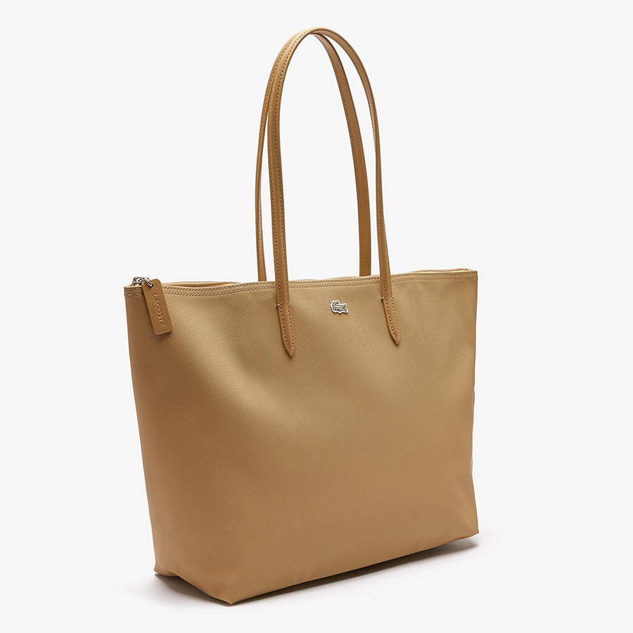 Túi Tote Nữ Lacoste Damska Torba L1212 Concept Zip Tote Bag Form Ngang ...