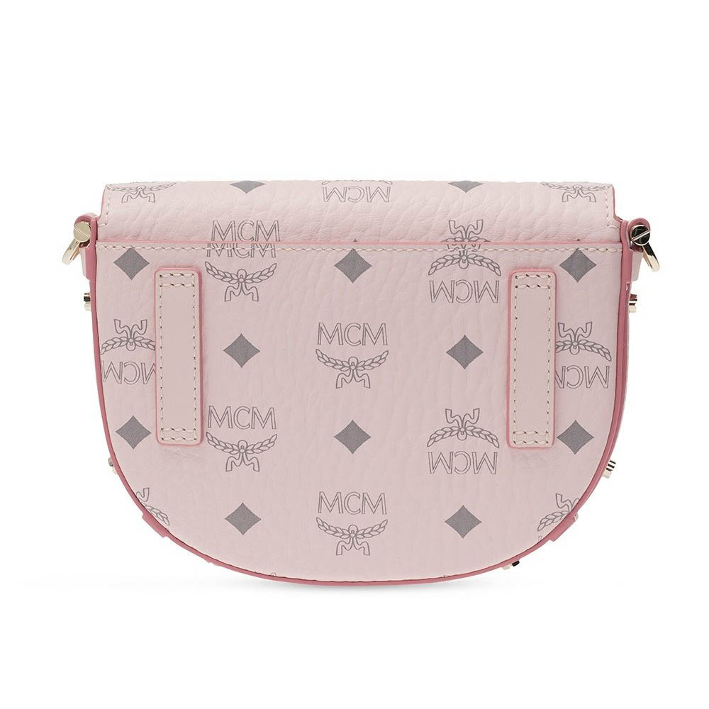 Túi Đeo Vai Nữ MCM Patricia Mini Visetos Crossbody Bag MWRAAPA08QH Màu Hồng