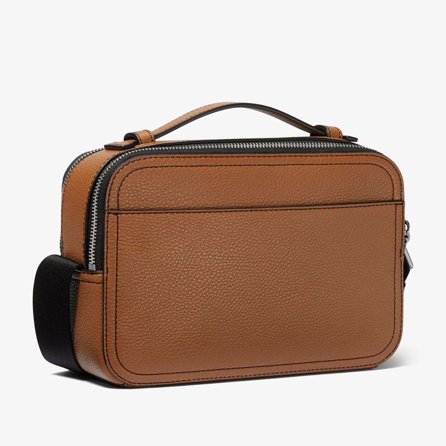 Túi Đeo Chéo Nam Michael Kors MK Cooper Pebbled Leather Crossbody Bag ...