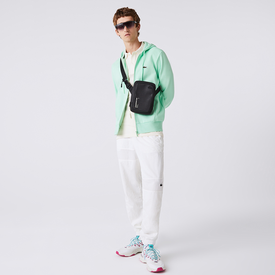 Túi Đeo Chéo Nam Lacoste Chantaco Contrast Crossover Bag NH4002RZ Màu Đen