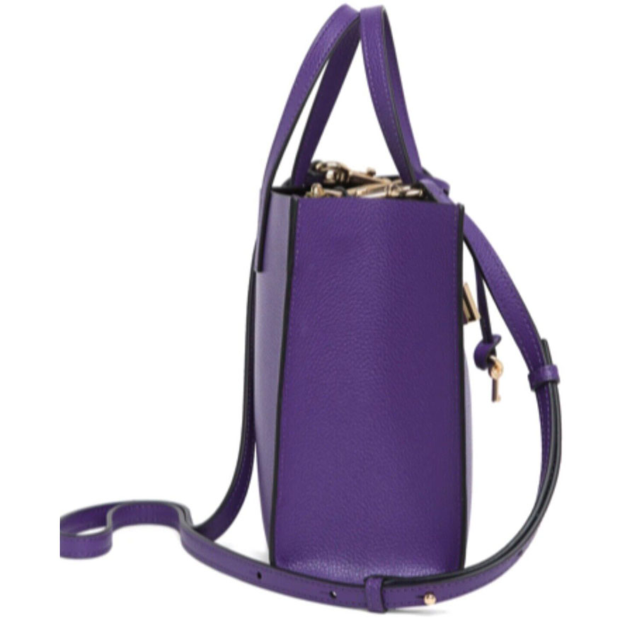 Túi Tote Marc Jacobs Mini Grind Deep Purple Purse Màu Tím