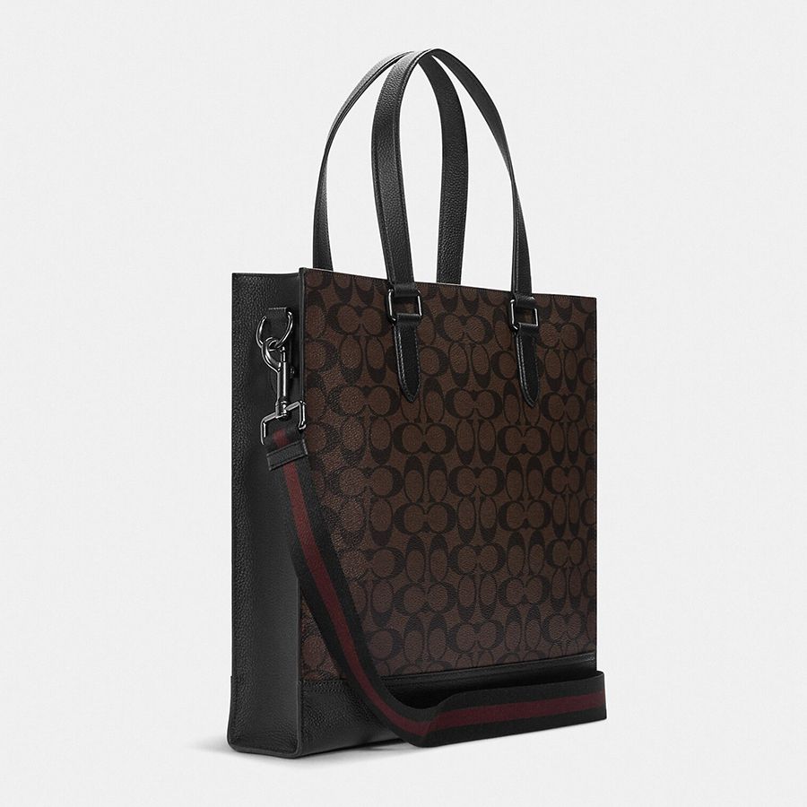 Túi Tote Coach Graham Structured Tote In Signature Canvas With Souvenir ...