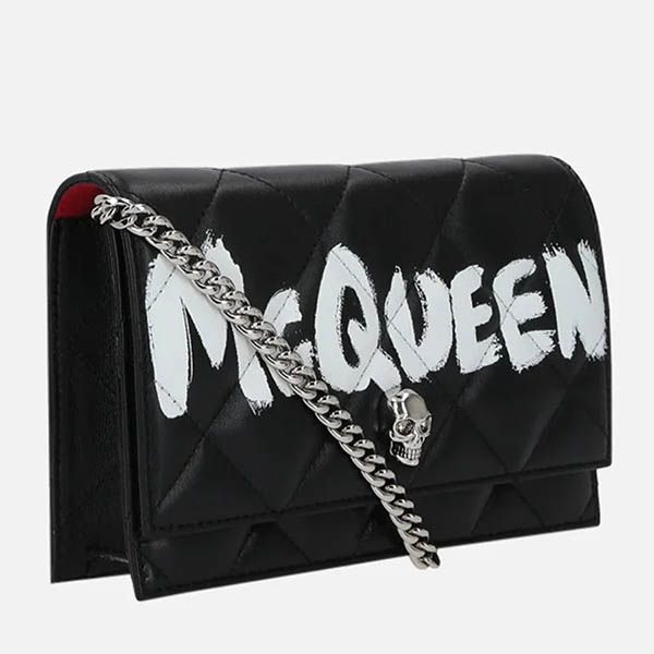 Túi Đeo Chéo Alexander Mcqueen Skull Mini Quilted Nappa Crossbody Bag ...