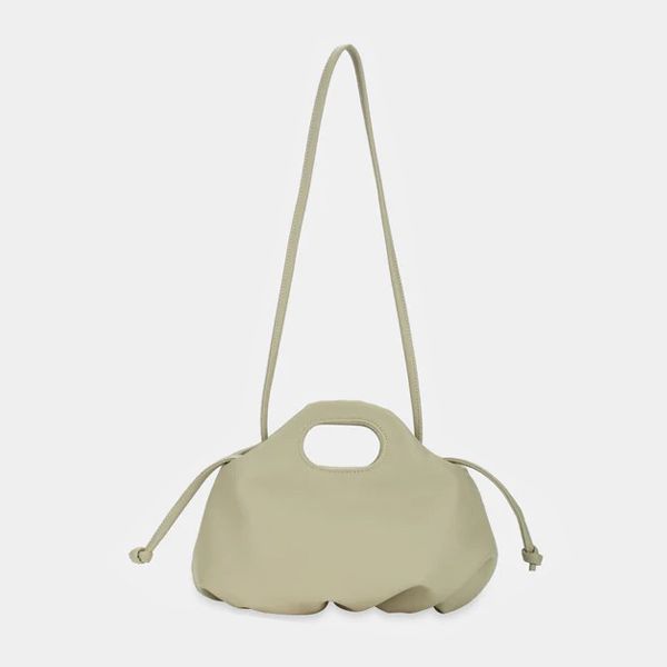 Túi Xách Chautfifth Medium Flower Bag Màu Beige Nhạt