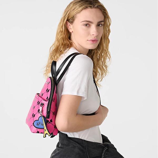 Balo Karl Lagerfeld Adele Backpack Màu Hồng