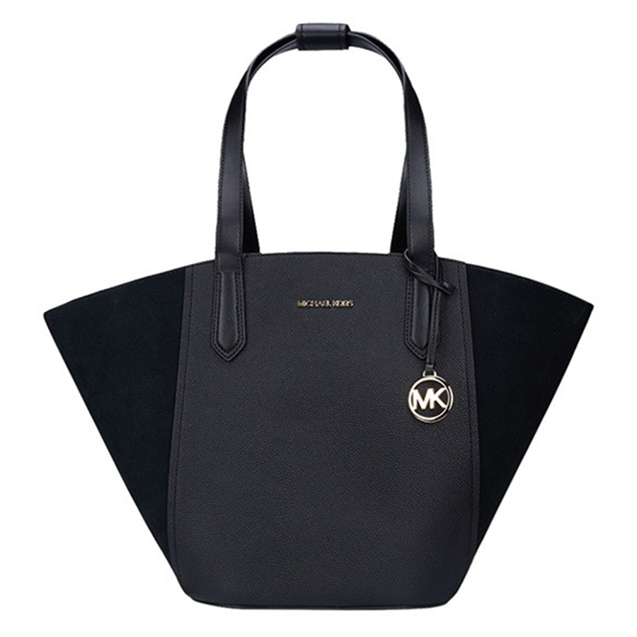 Túi Tote Michael Kors MK Portia Large Solid Color Leather With Suede ...
