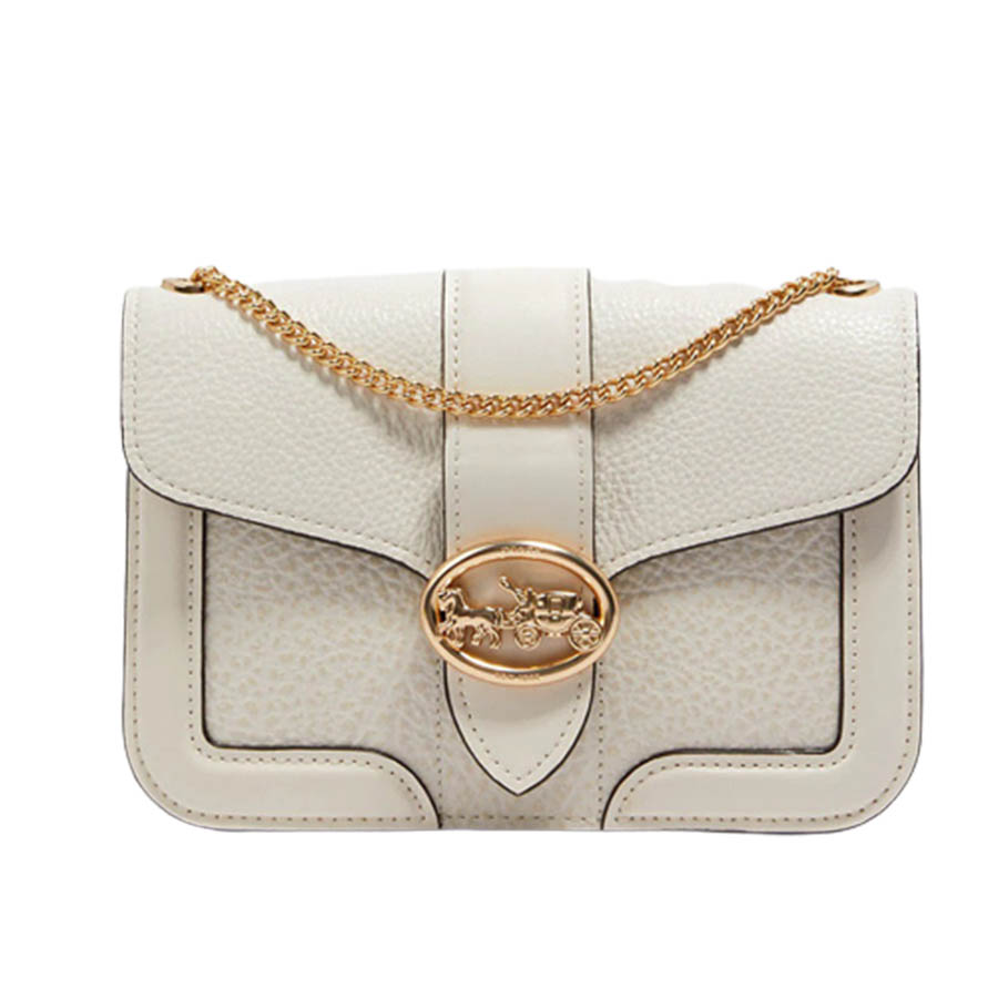 Túi Đeo Chéo Coach Georgie Crossbody Màu Trắng