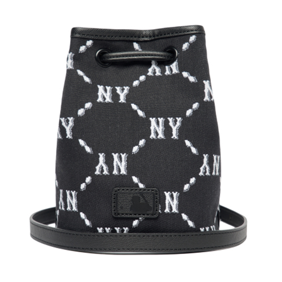 Túi Đeo Chéo Dây Rút MLB Monogram 3ABMS022N-50BKS Màu Đen