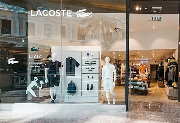 Túi Xách Lacoste Chantaco Round Crossover Bag Winetasting Màu Tím Mận