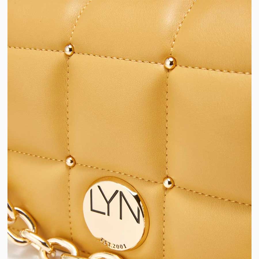 Túi Đeo Chéo Lyn Centric Mini Crossbody Bags LL21WBS003 Màu Vàng